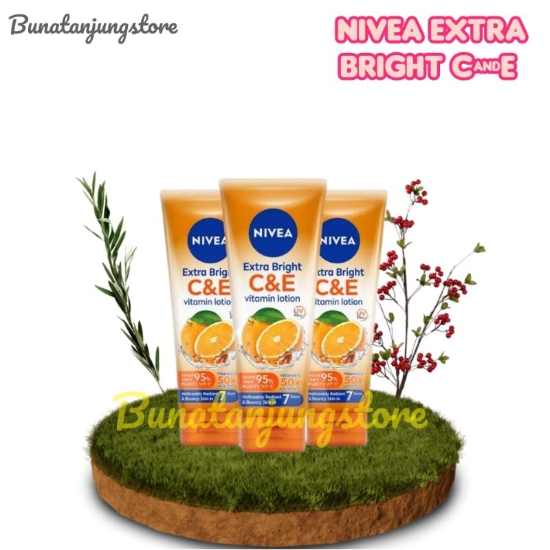 Jual NIVEA EXTRA BRIGHT C&E VITAMIN LOTION 180 ML | Shopee Indonesia