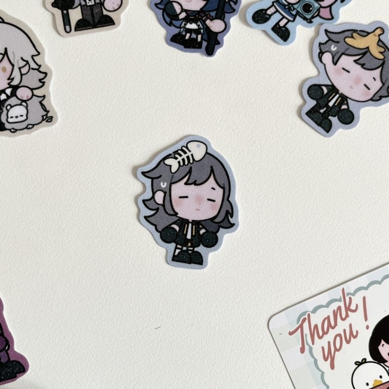 Jual Honkai Star Rail HSR glitter stickers (gacha available!) | Shopee ...