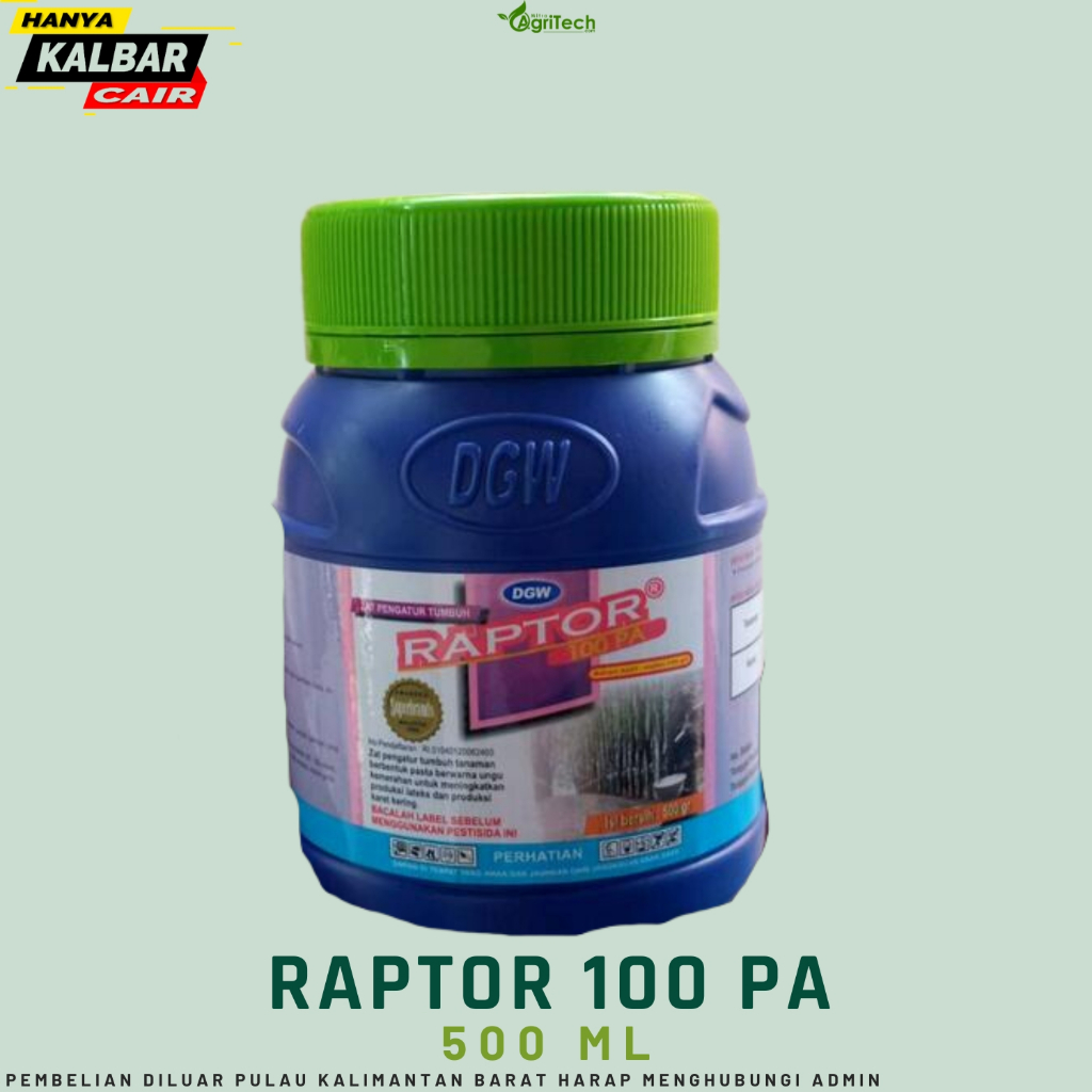 Jual RAPTOR 100 PA 500 GRAM / ZPT RAPTOR 100 PA / ZPT PENAMBAH GETAH ...