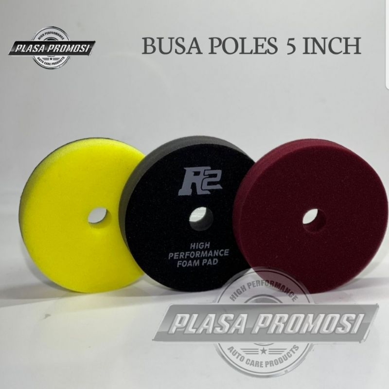 Jual Spon Busa Poles 5 Inchi / Busa Poles High Quality R2 / Foam Pad R2 ...