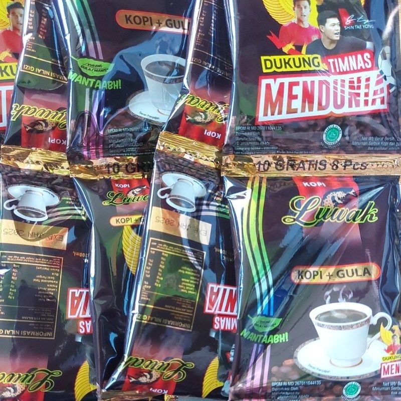 Jual kopi Luwak hitam rentengan 15sachet | Shopee Indonesia