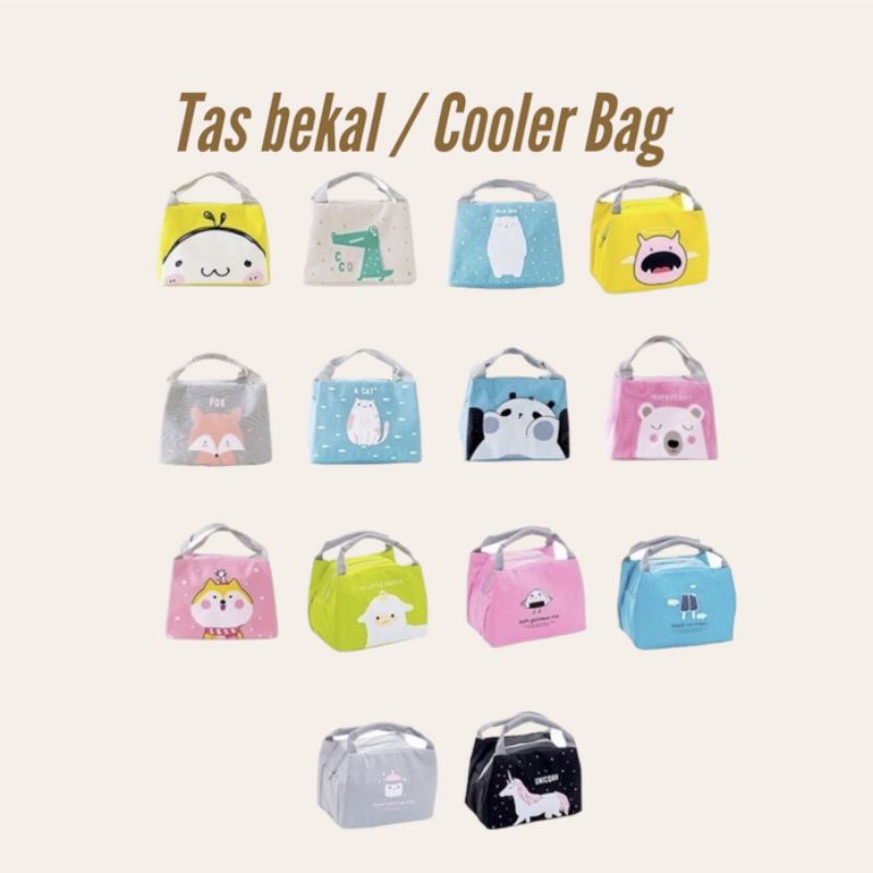 Jual Tas Bekal Anak Cooler Bag Cooler Box Tas Bekal Sekolah Karakter ...