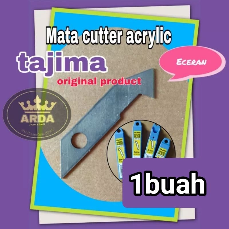 Jual Mata cutter akrilik tajima/Refil cutter acrylic/mata pisau akrilik ...