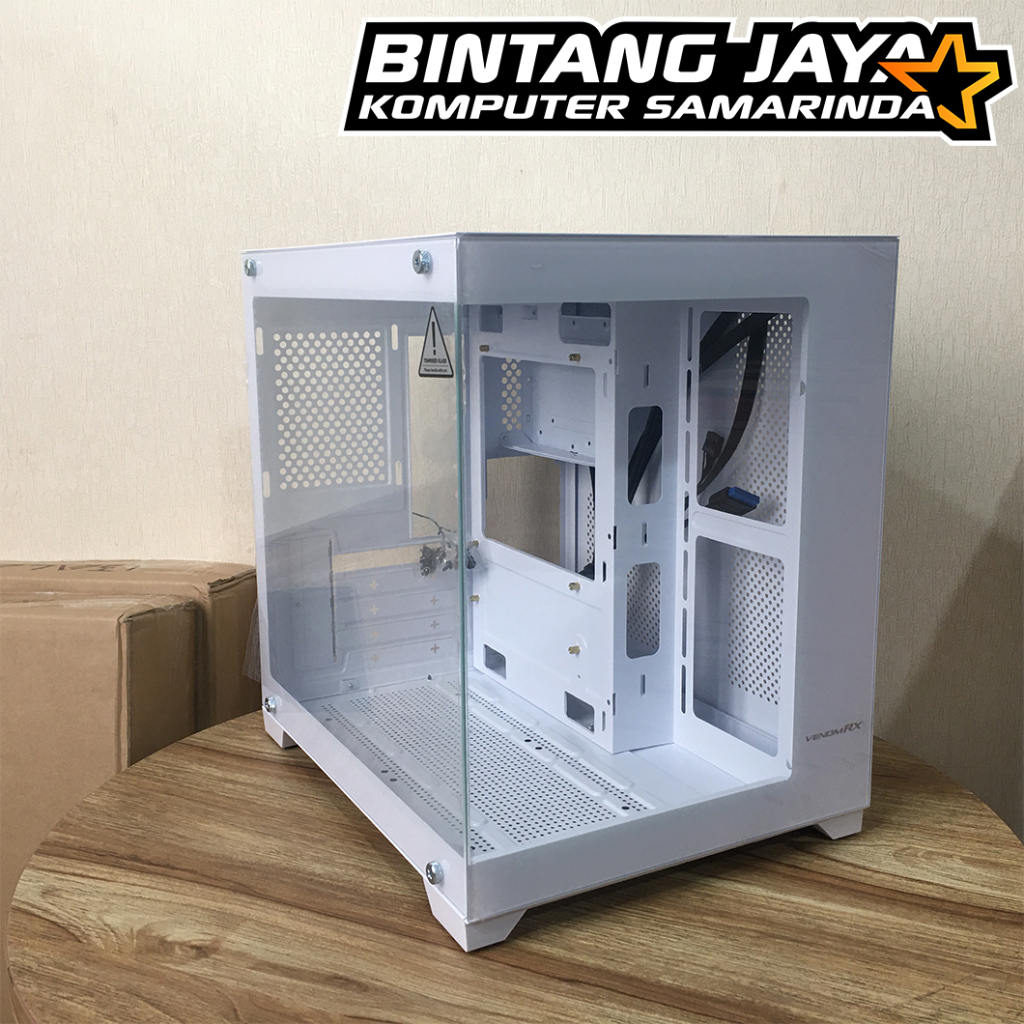 Jual Casing PC VenomRX Daemon Continental S5 M-ATX - White | Shopee ...