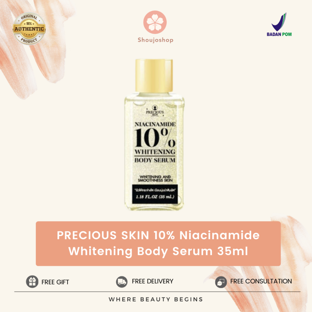 Jual PRECIOUS SKIN 10% Niacinamide Whitening Body Serum 35ml | Shopee ...