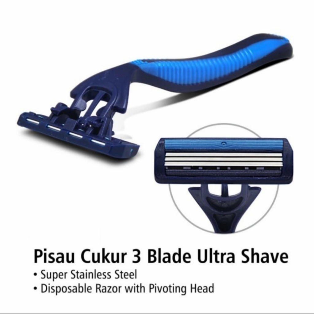 Jual Alat Cukur Kumis dan Jenggot 3 Mata & 6 Mata Pisau | Shopee Indonesia