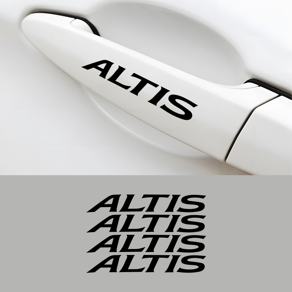 Jual Stiker Handle Pintu Mobil Toyota Corolla Altis - Car Decal Sticker ...