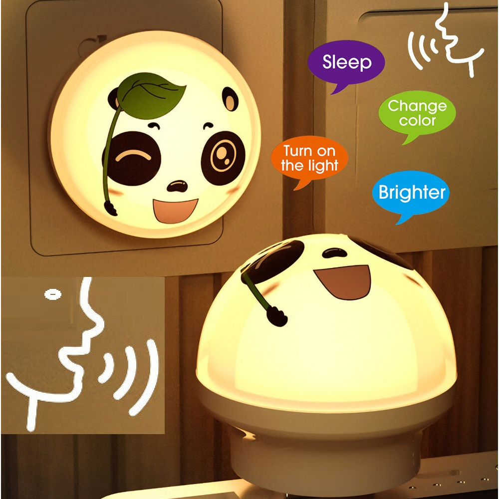 Jual Smart Voice Lamps mini usb lampu tidur sensor suara usb led smart ...