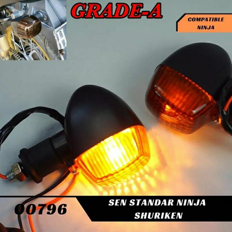 Jual Sepasang Sen Sein Ninja RR Ninja R Ninja SS Riting Ritting Lampu ...