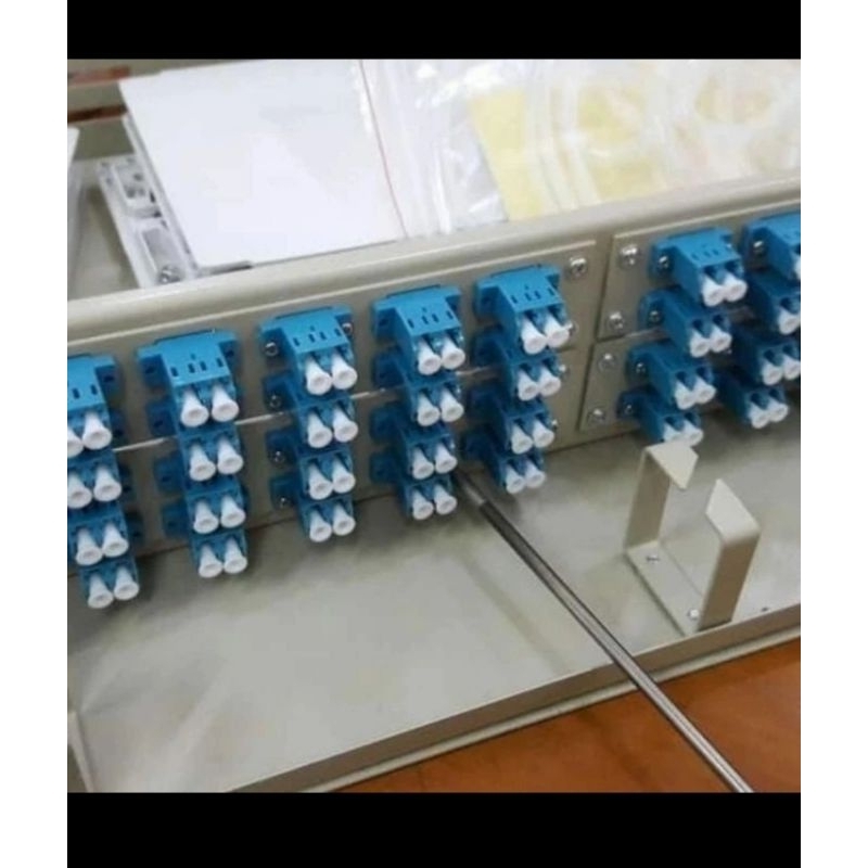 Jual otb/odf rack maunt 96 core type lc upc lengkap, pigtail dan ...