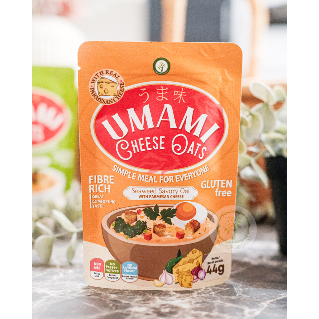 Jual UMAMI CHEESE OATS - SEAWEED SAVORY OAT WITH PARMESAN CHEESE 44GR ...