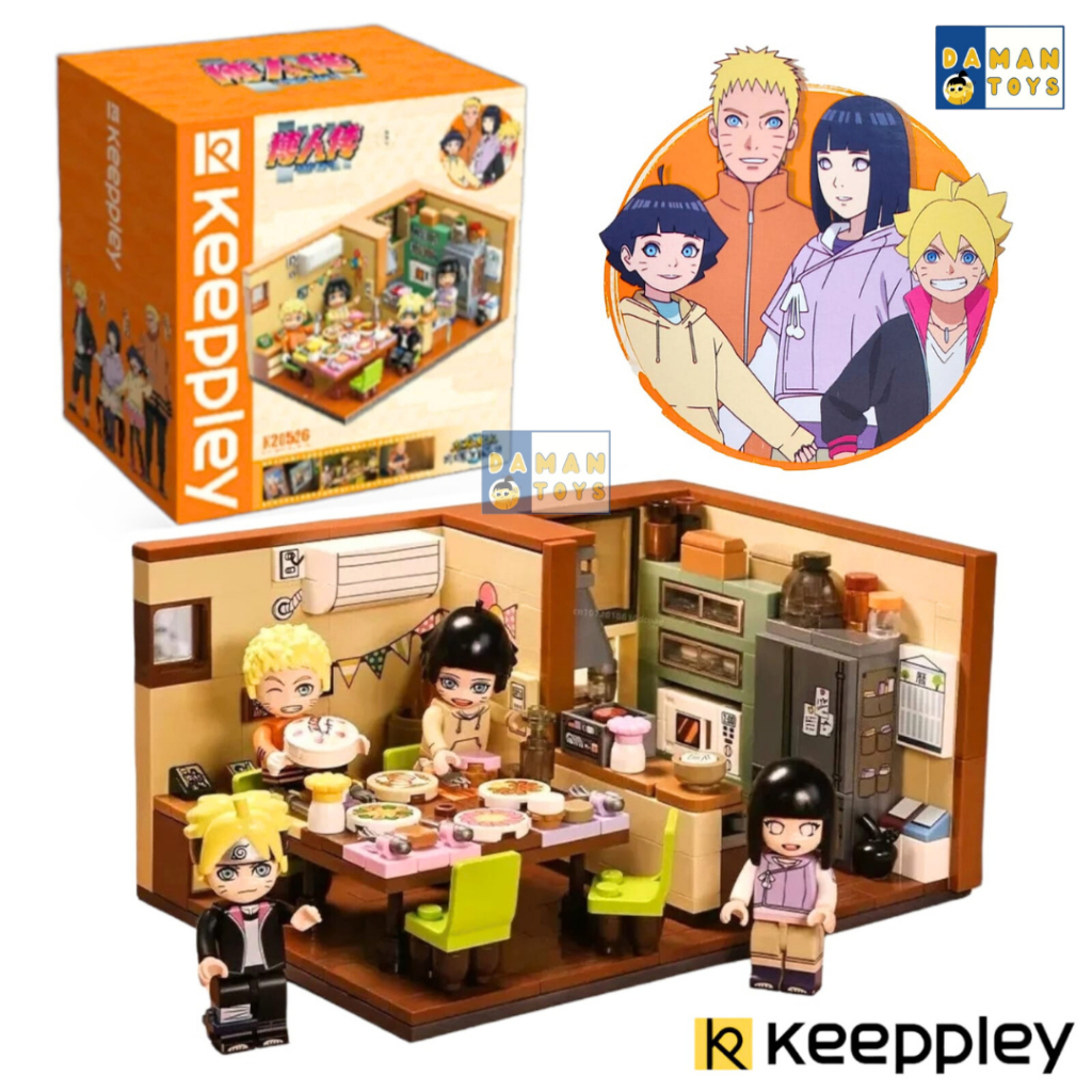 Jual Keeppley Naruto Shippuden Habitat Brick Set Ichiraku Ramen Series ...