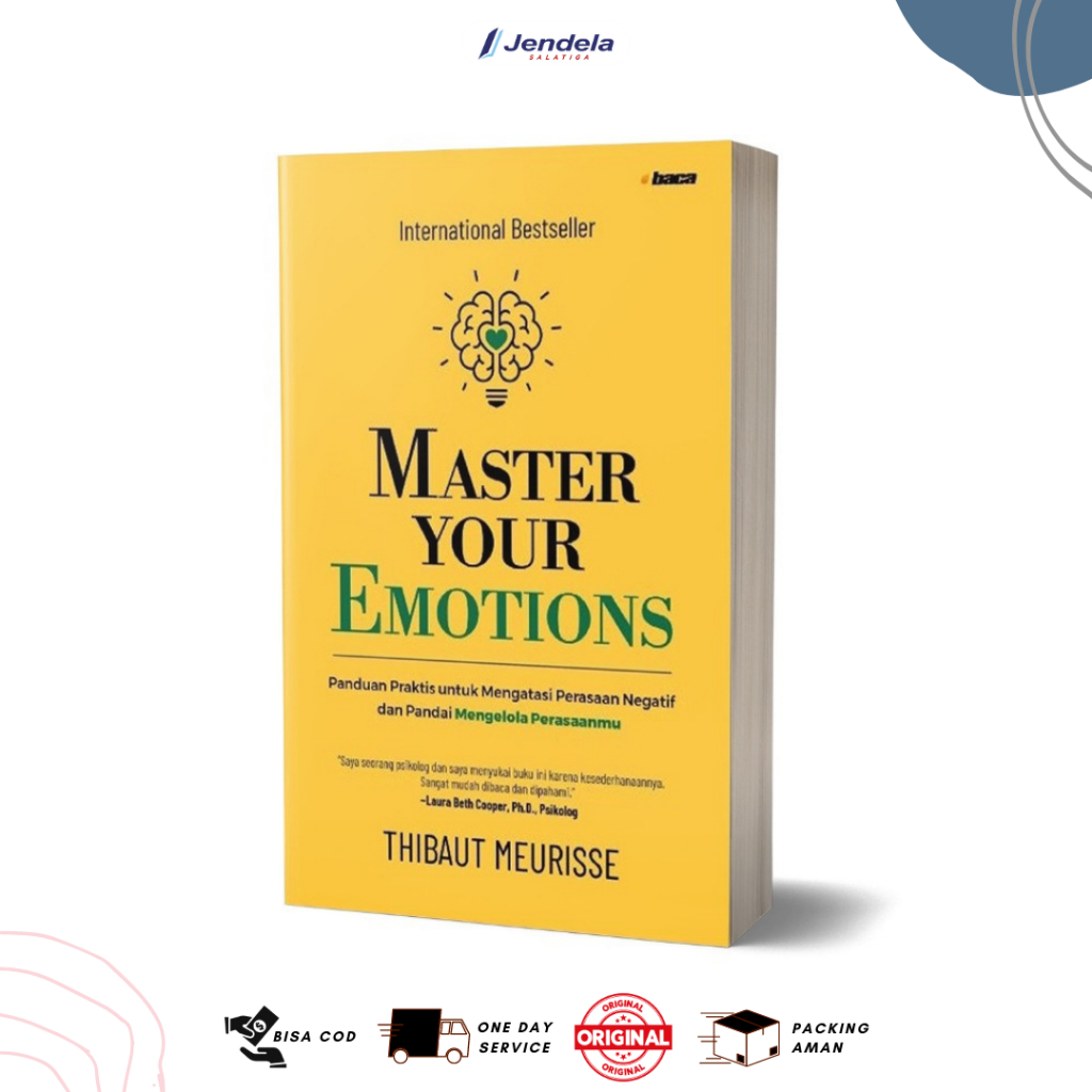 Jual Buku Master Your Emotions by Thibaut Meurisse | Shopee Indonesia