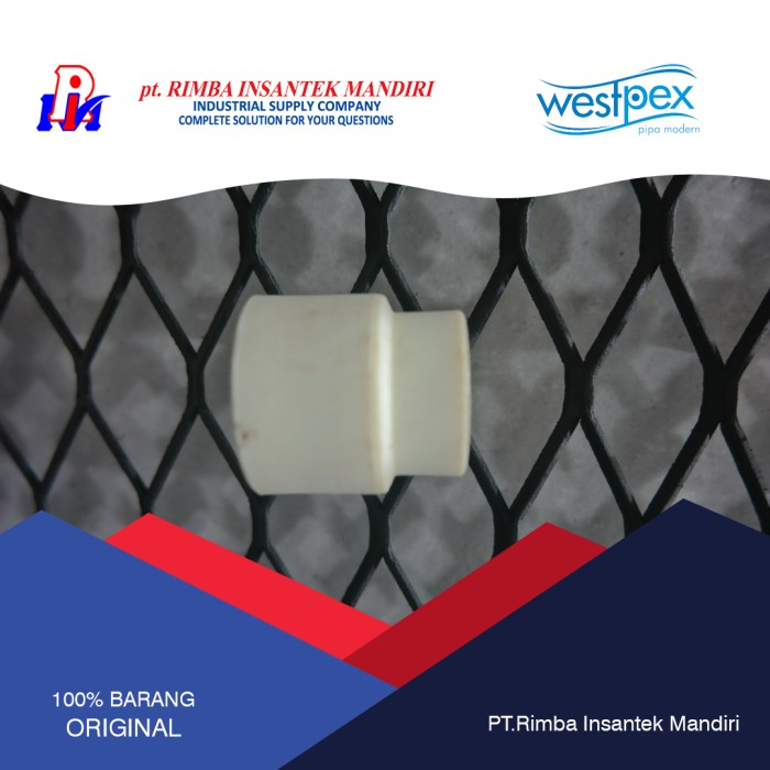Jual Fitting Pipa PPR Reducing Straight S75x50 Westpex | Shopee Indonesia