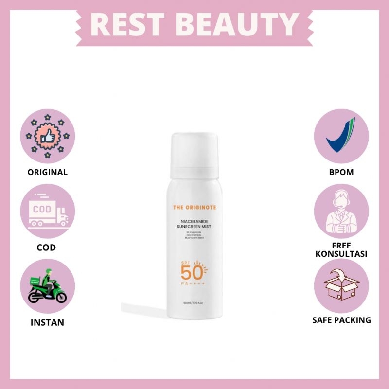 Jual THE ORIGINOTE - The originote niaceramide sunscreen mist 50ml ...