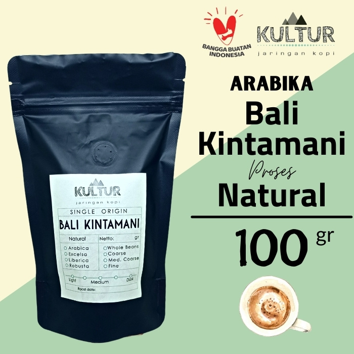Jual COFFEE BEAN BIJI KOPI ARABIKA BALI KINTAMANI NATURAL PROCESS 100 ...
