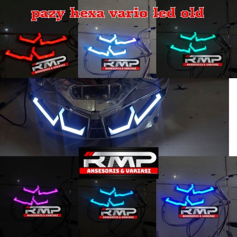 Jual lampu alis hexa vario led old 125 150 lampu haxagon vario alis ...