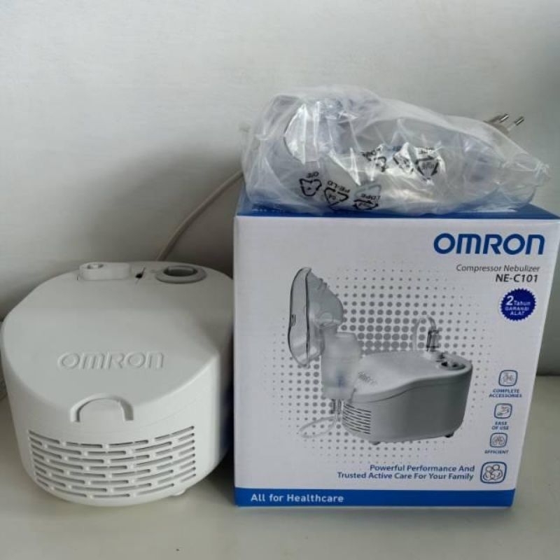 Jual nebulizer omron 101 / alat uap omron NE-C101 | Shopee Indonesia