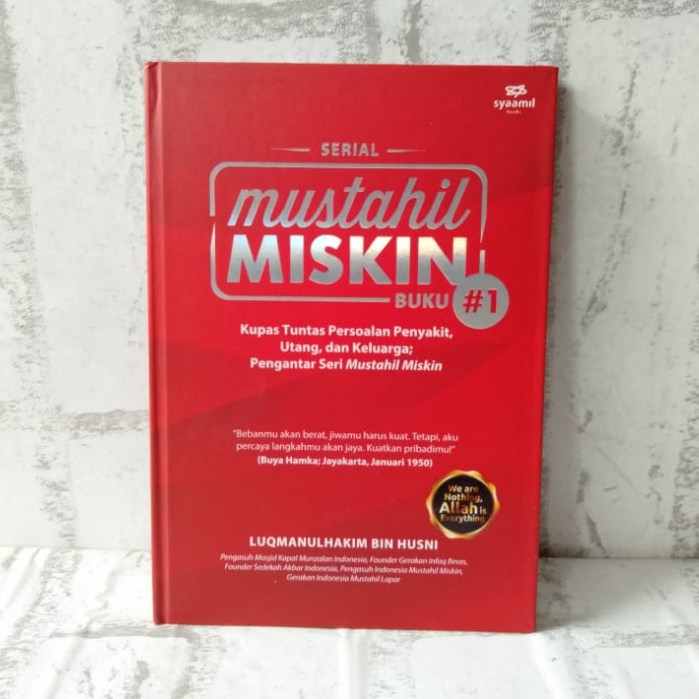 Jual Serial mustahil Muskin Buku #1 - Ustadz Luqmanulhakim - Syaamil ...