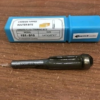 Jual benz 151-010 carbide tipped router bits laminated flush trimming ...