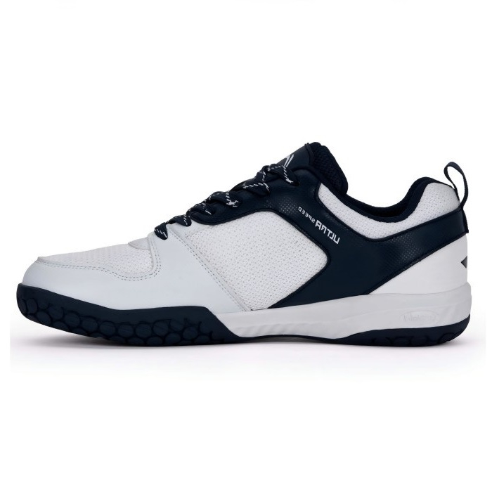 Jual Sepatu Badminton Lining Ultra Speed AYTT043 White / Navy Li Ning ...