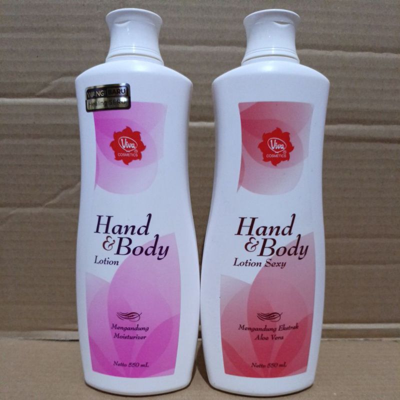 Jual VIVA HAND BODY LOTION SEXY 550 ML EXP 2026 | Shopee Indonesia