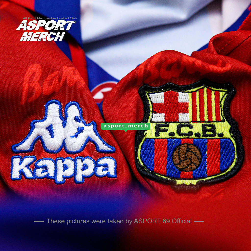 Jual JERSEY BARCELONA RETRO HOME 1996 1997 JERSI RETRO BARCA 96 97 HKJ ...
