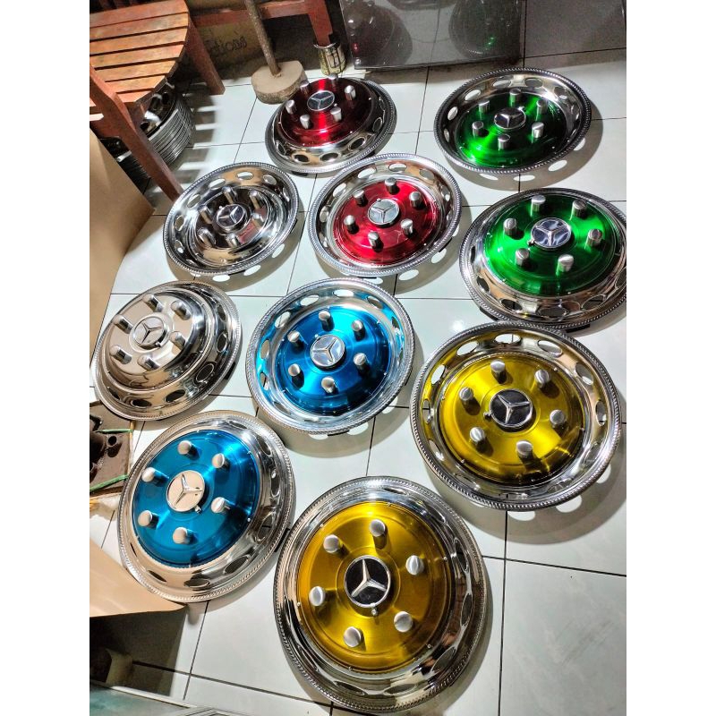Jual wheeldop/weldop variasi R 16/variasi wheeldop mobil Truck Ring16 ...