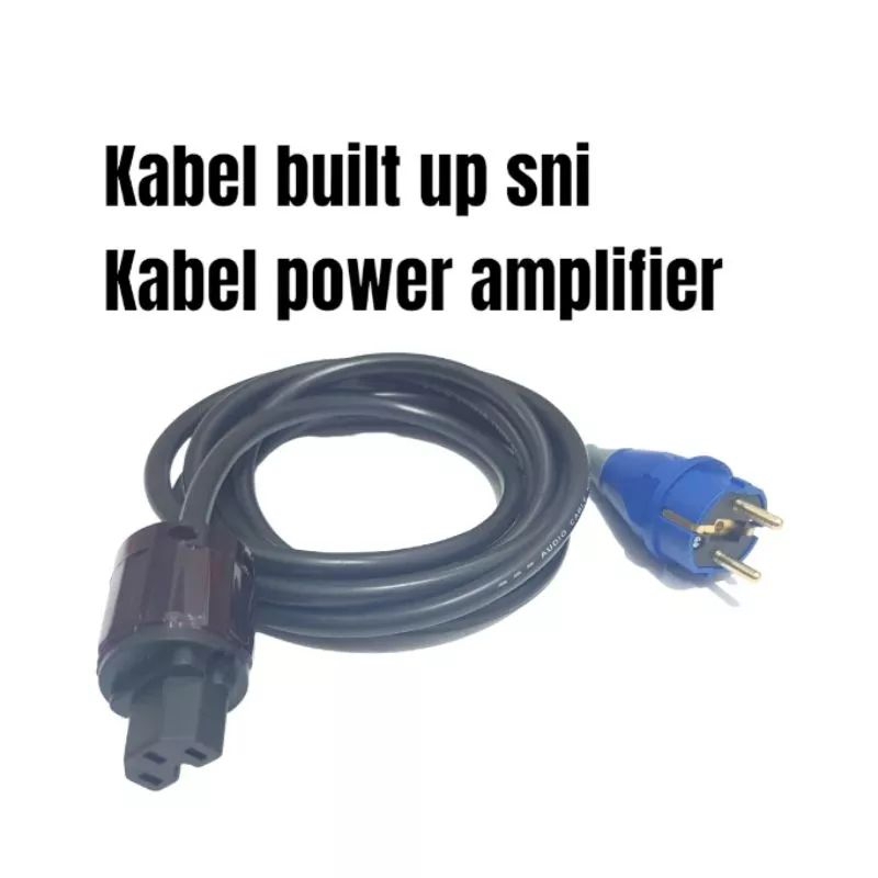 Jual Kabel ac power built up socket | kabel ac cpu | 3X2,5mm panjang 1 ...