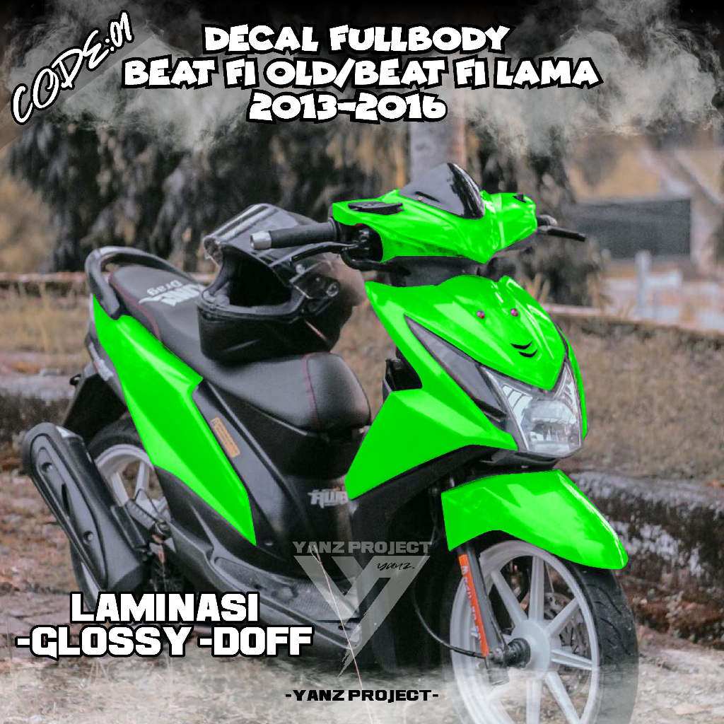 Jual DECAL STICKER POLOS FULLBODY Beat FI OLD / BeatFI LAMA 2012 2013 ...
