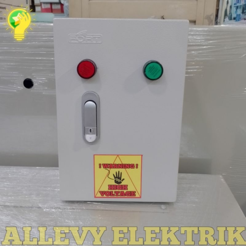 Jual BOX PANEL INDOOR 20X30X15 + PILOT LAMP MERAH HIJAU | Shopee Indonesia