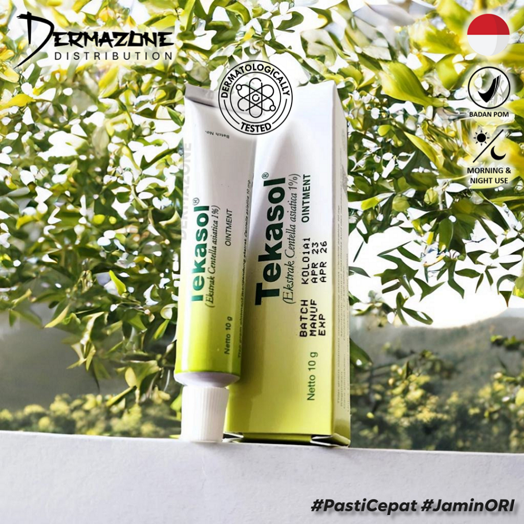 Jual Tekasol Oint 10gr - Krim bekas luka scar keloid | Shopee Indonesia