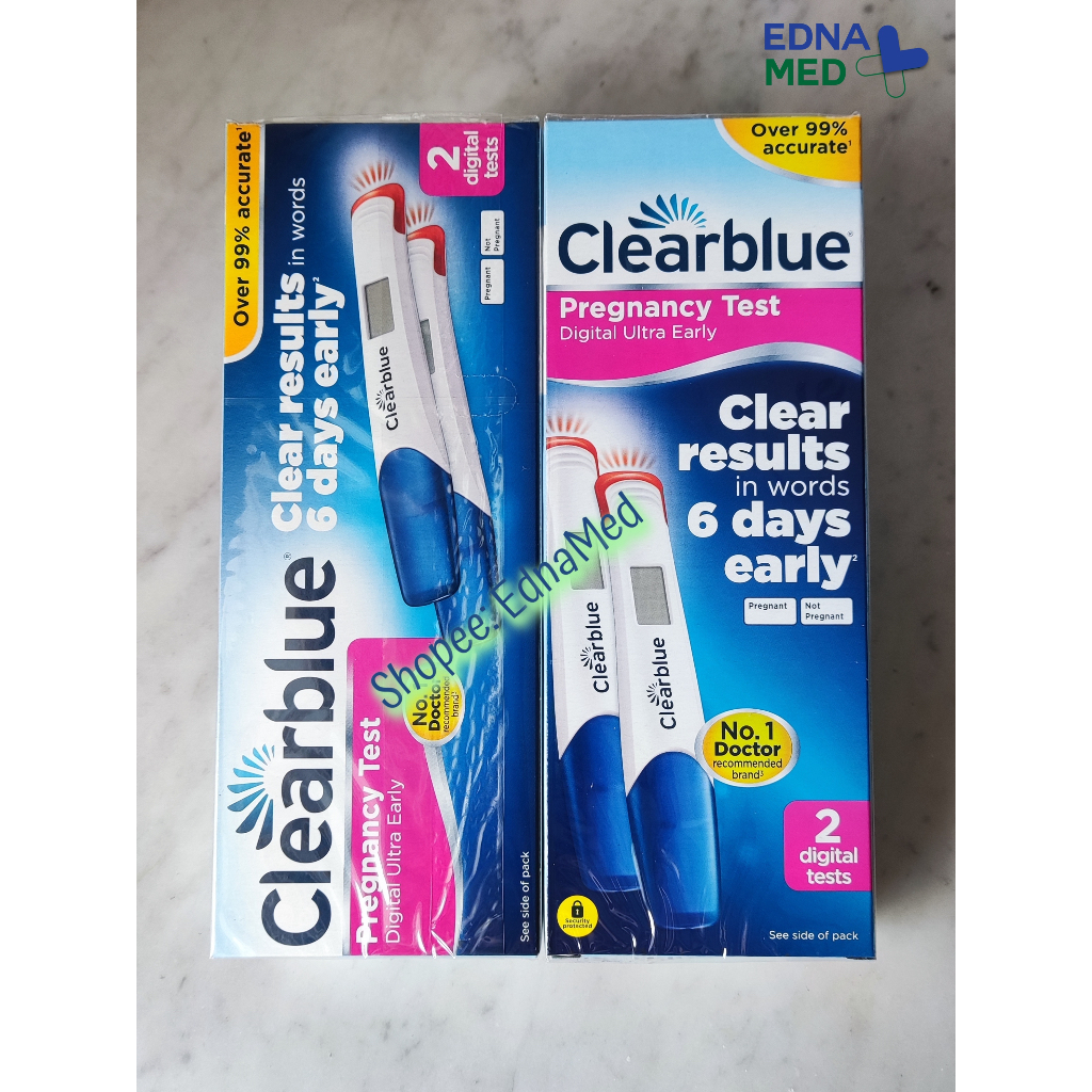 Jual Clearblue Digital Ultra Early Pregnancy Test (TANPA weeks ...