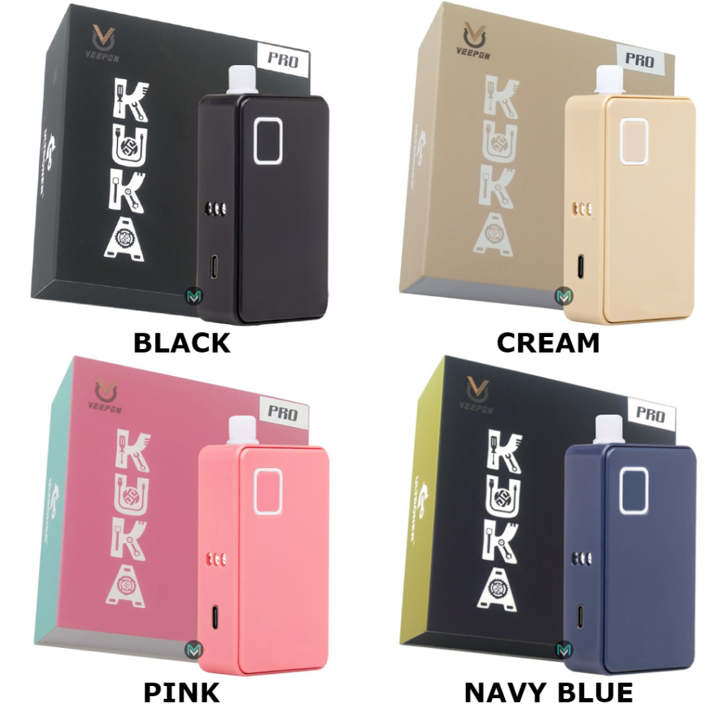 Jual Pod Vape Vapor Kuka Aio Pro 60W 18650 AIO Boro Box Kit By Veepon ...