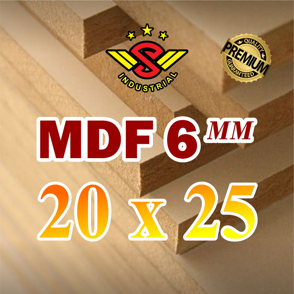 Jual Papan MDF Ukuran 20x25 Cm Tebal 6mm | Shopee Indonesia