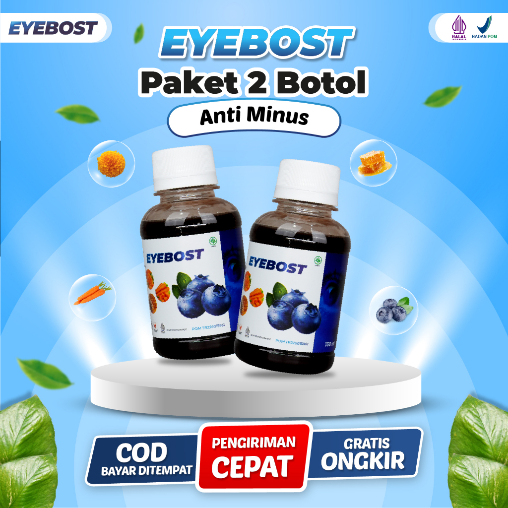 Jual EYEBOST Vitamin Mata Membantu Atasi Masalah Kesehatan Mata Mata ...