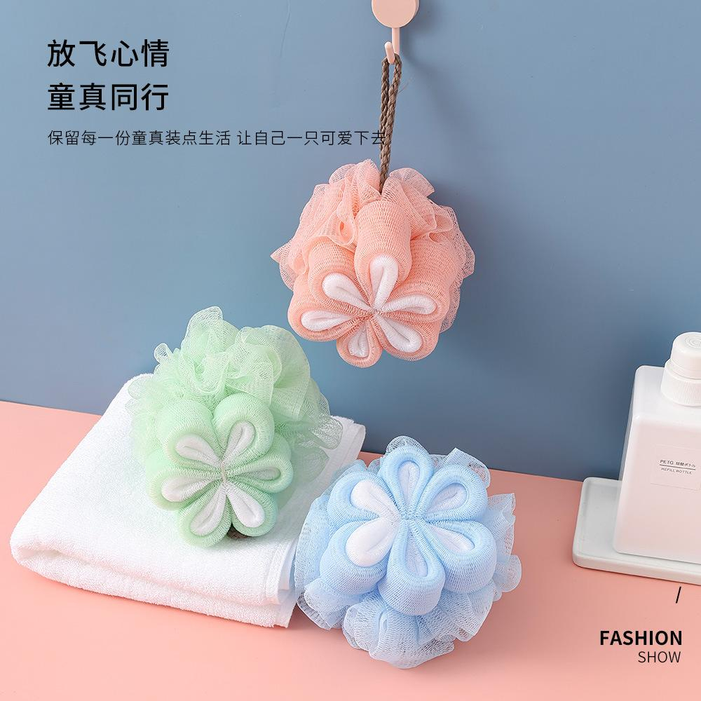 Jual SPONS JARING MODEL BUNGA / SPONGE MANDI BENTUK PLUM 50 GRAM ...