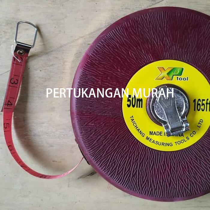 Jual Meteran Rol Kain 50M / Meteran Rol Kulit 50M / Meteran Kain 50M ...