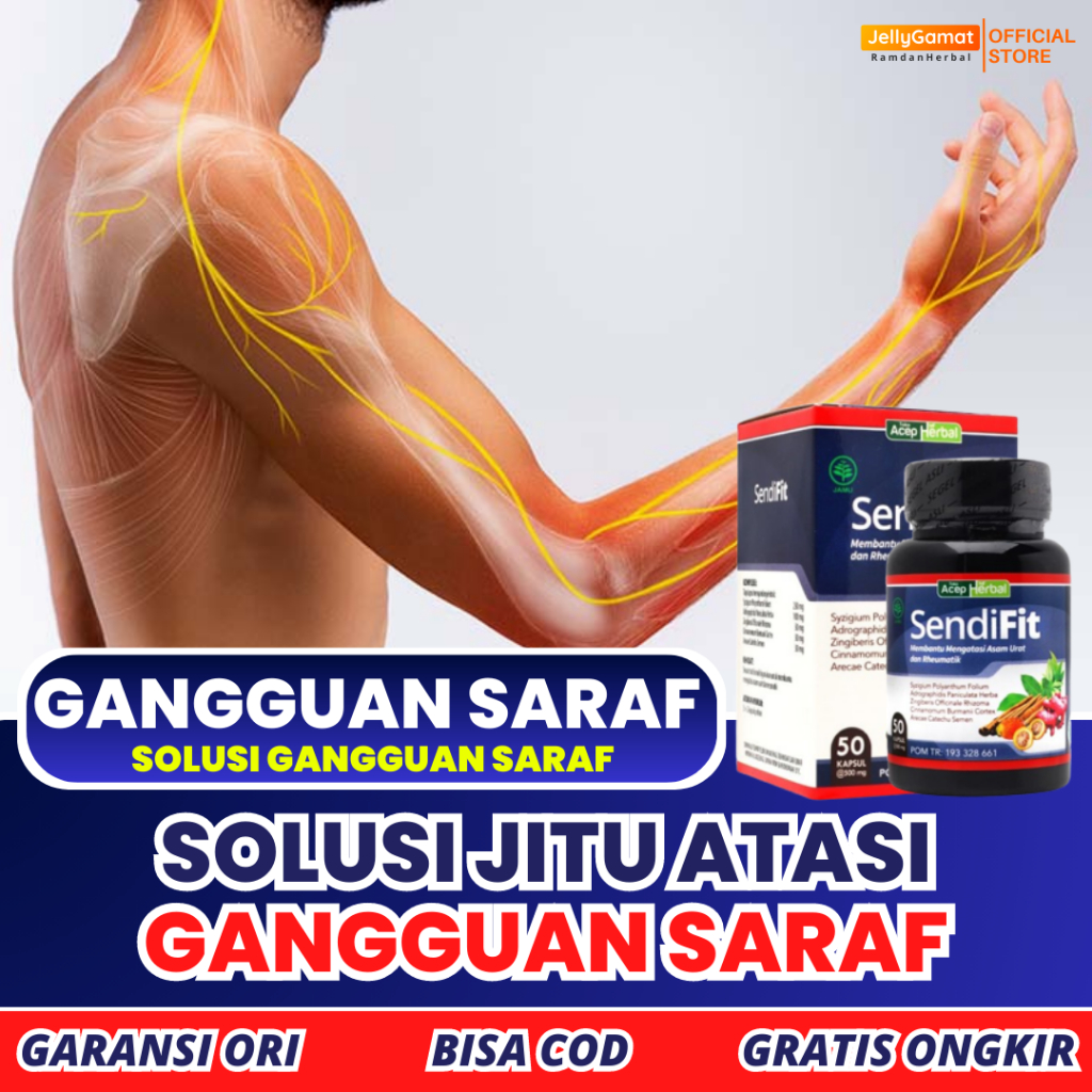Jual Obat Gangguan Saraf Kesemutan Nyeri Menjalar Mati Rasa Kerusakan ...