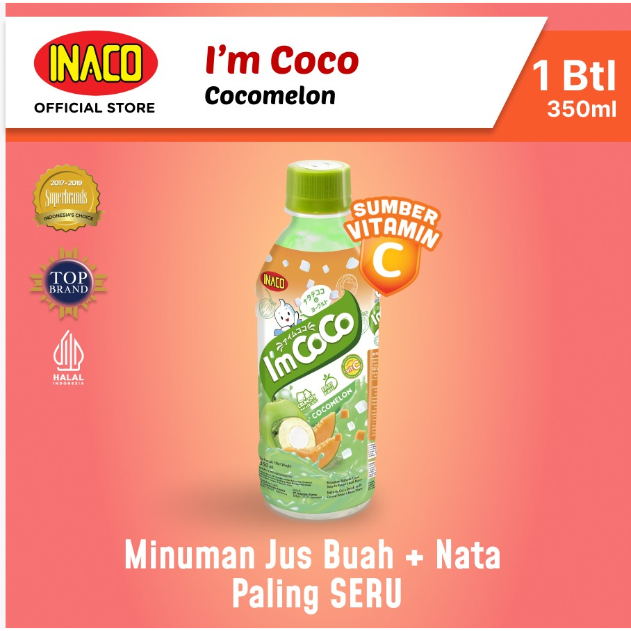 Jual INACO I'm Coco Cocomelon - 350ml | Shopee Indonesia