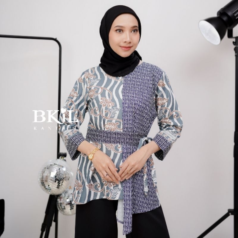 Jual KANTHIL Baju Batik Wanita Couple Motif Fatma | Shopee Indonesia