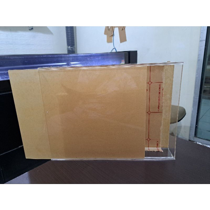 Jual akrilik box sliding 30x40 untuk frame bingkai mahar #box mahar ...