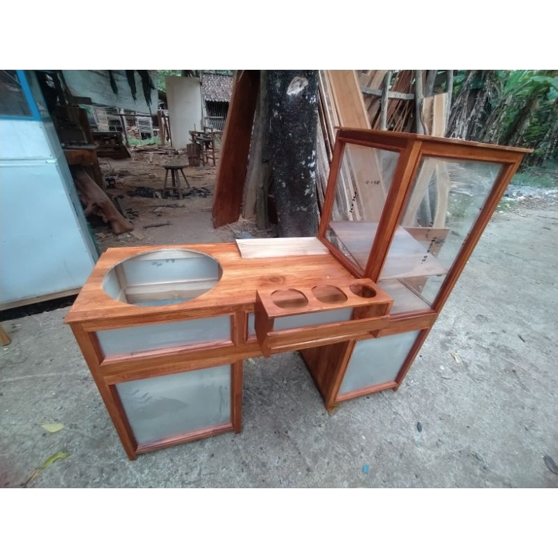 Jual gerobak motor keliling pentol bakso kayu jati | Shopee Indonesia