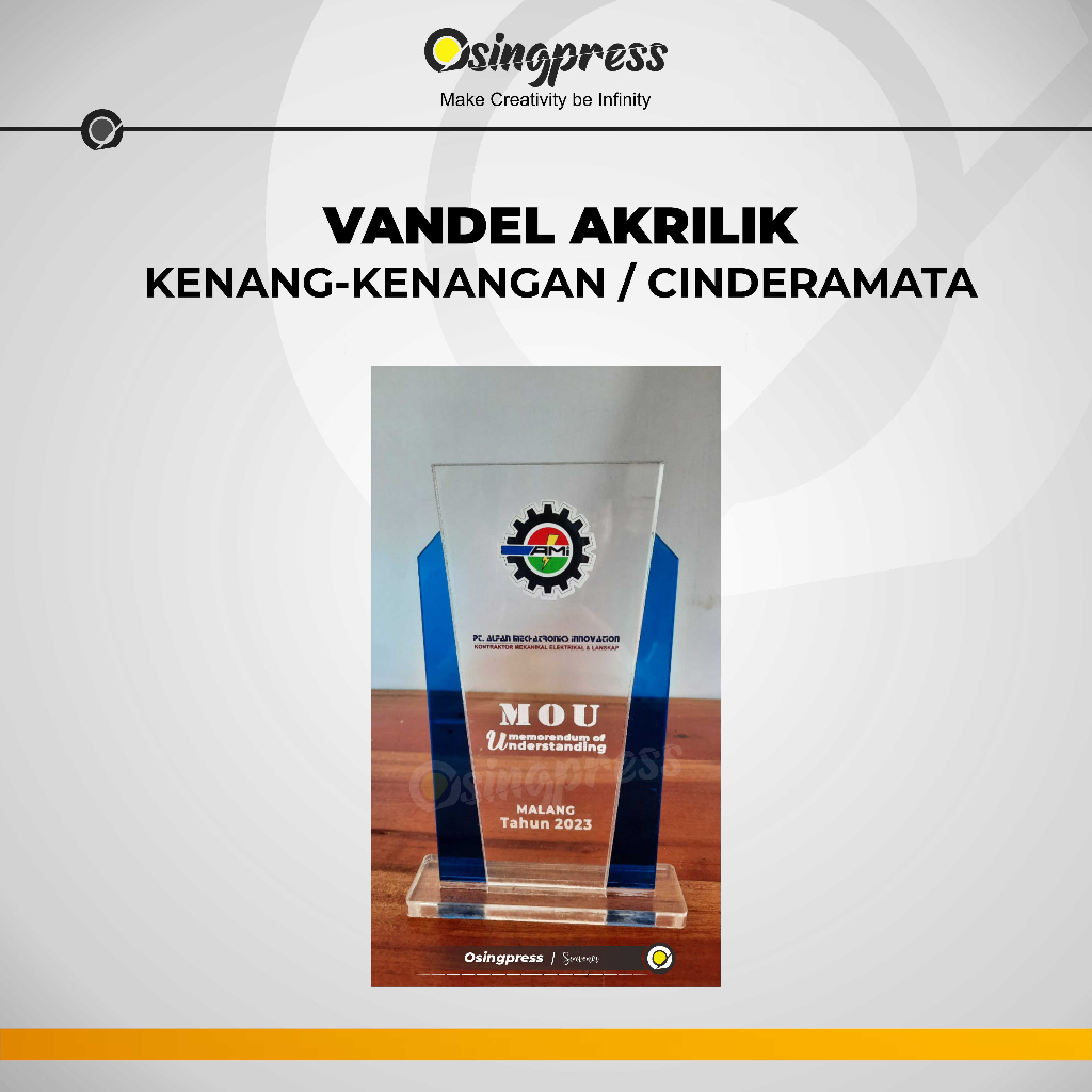 Jual Plakat Akrilik / Vandel Akrilik / Cinderamata, plakat wisuda ...