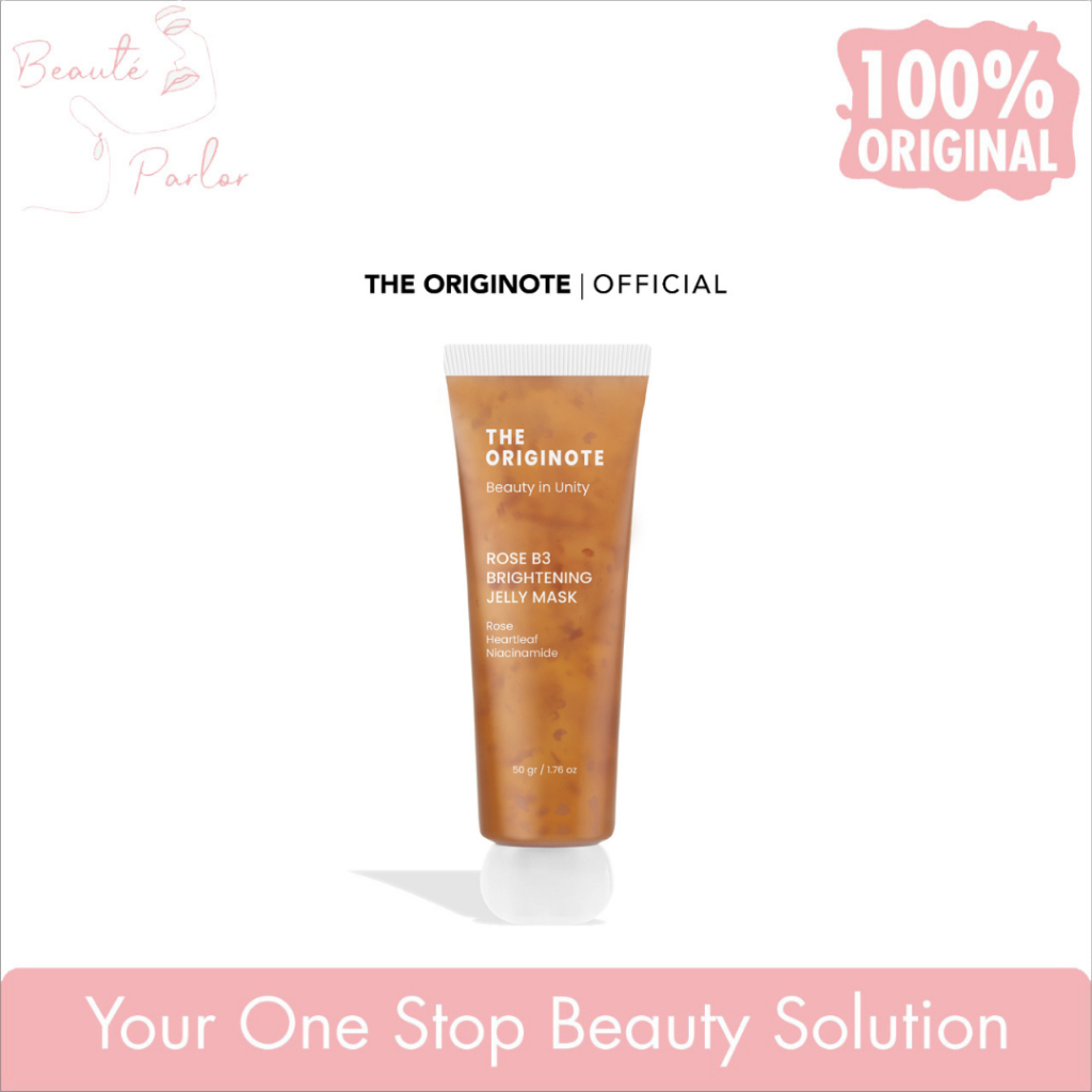 Jual The Originote Rose B3 Brightening Jelly Mask - 50gr | Shopee Indonesia