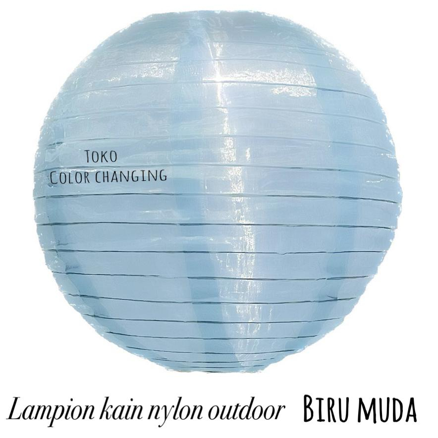 Jual Lampion KAIN bulat OUTDOOR 45 cm | Shopee Indonesia