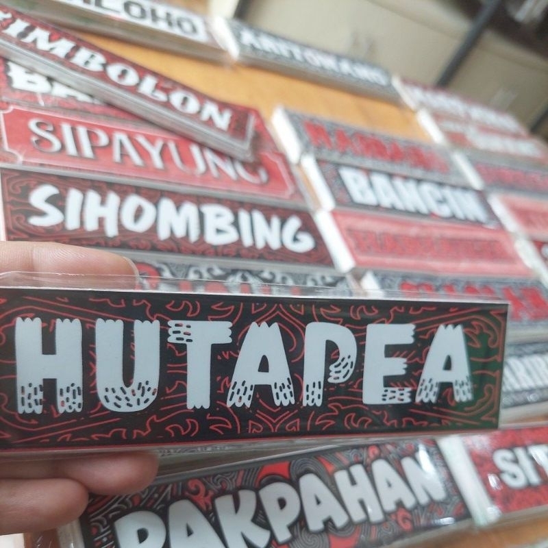 Jual Stiker Marga Batak minimal Pengiriman 3 pcs | Shopee Indonesia