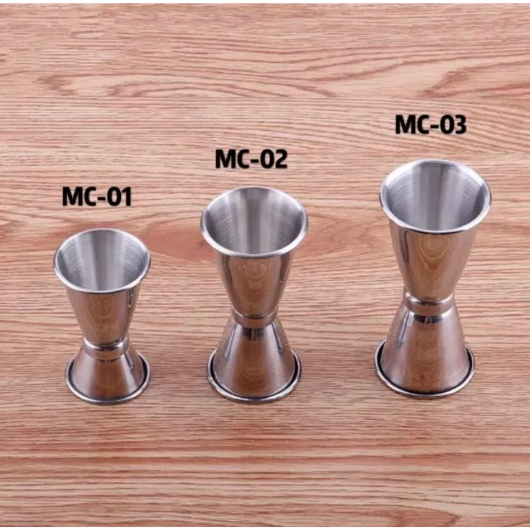 Jual Gelas Ukur - Gelas Takar - Jigger Measure Cup Stainless Cocktail ...