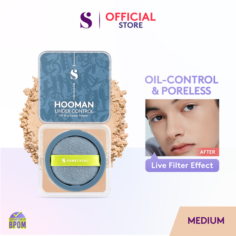 Jual SOMETHINC Hooman Under Control HD Blur Loose Powder Bedak Tabur UnderControl BPOM | Shopee ...