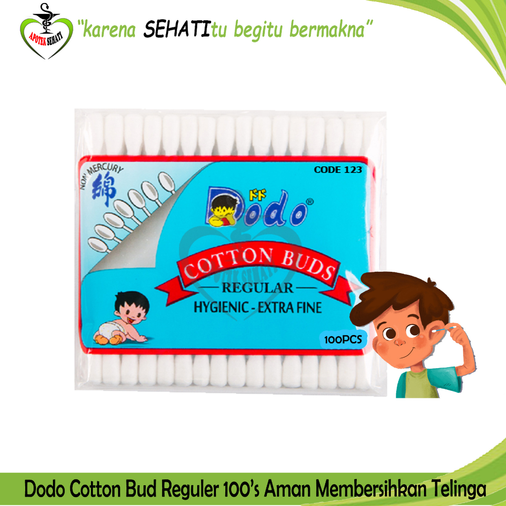 Jual Dodo Cotton Buds Reguler Pembersih Telinga | Shopee Indonesia